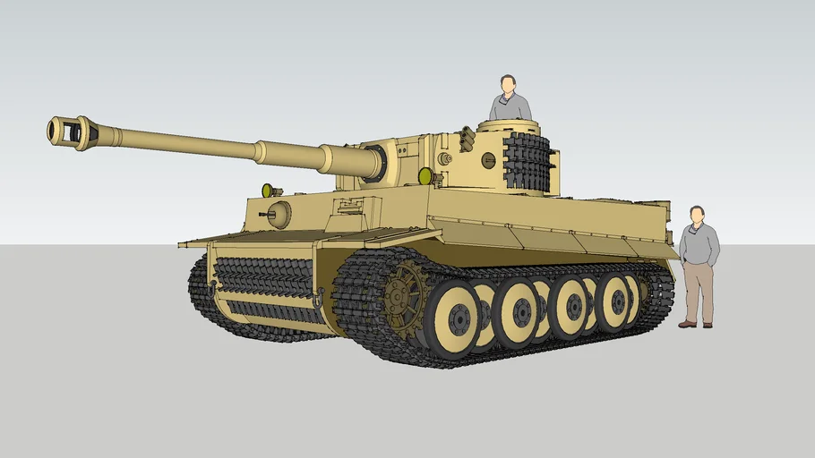 German Panzer Division- Tiger Tank | 3D Warehouse