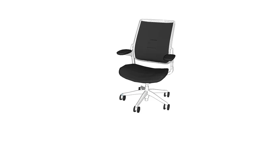 Humanscale Diffrient Smart | 3D Warehouse