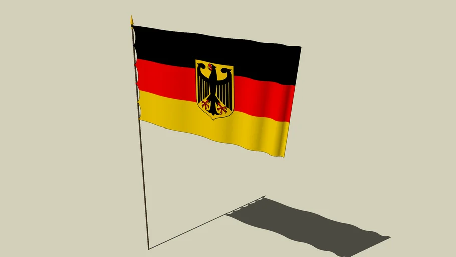 German flag | 3D Warehouse