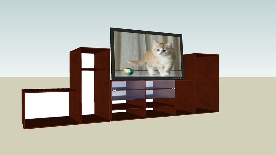 Tv Bench module | 3D Warehouse