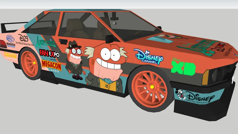 Amphibia Hop Pop Plantar Car | 3D Warehouse