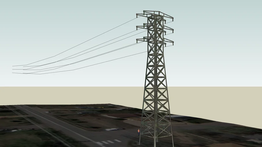 08 Electrical Towers on Tenth Ave | 3D Warehouse
