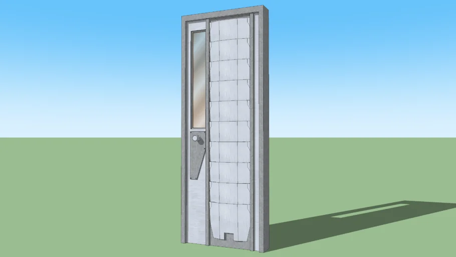 Steel Door | 3D Warehouse
