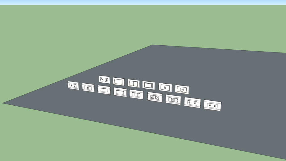 Socket & Switch | 3D Warehouse