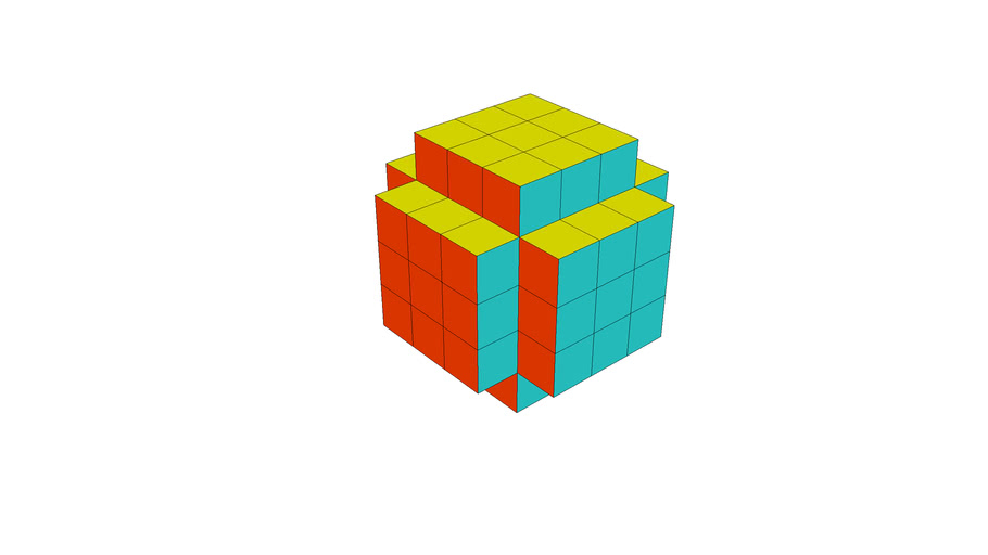 cross cube | 3D Warehouse