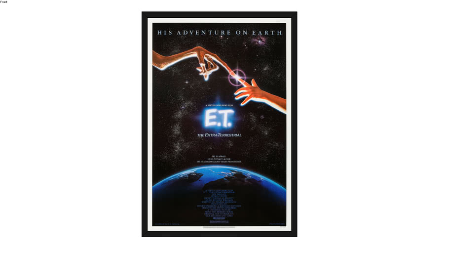 E.T. The Extra-Terrestrial Poster Ver.2 | 3D Warehouse