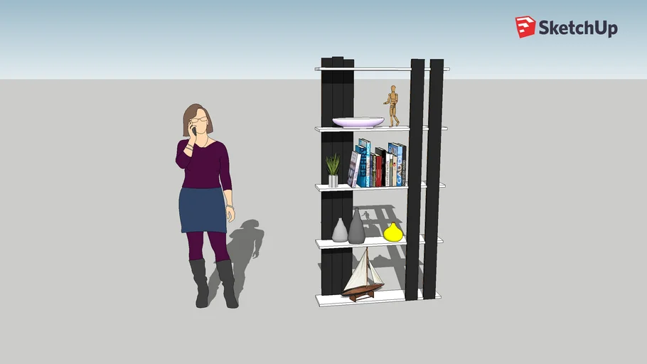 Repisa decorada | 3D Warehouse