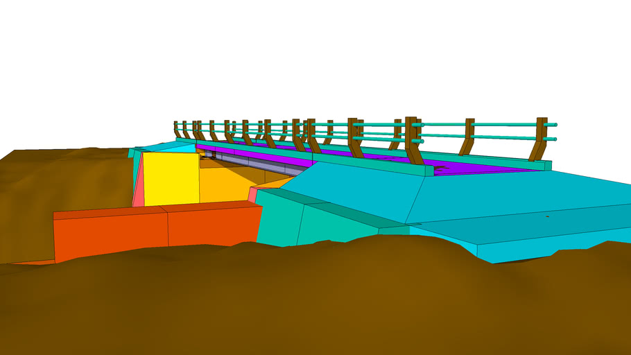 Jembatan Komposit | 3D Warehouse