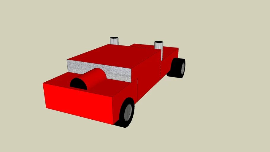 Drag Truck(1st attempt) | 3D Warehouse