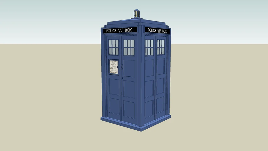 TARDIS | 3D Warehouse