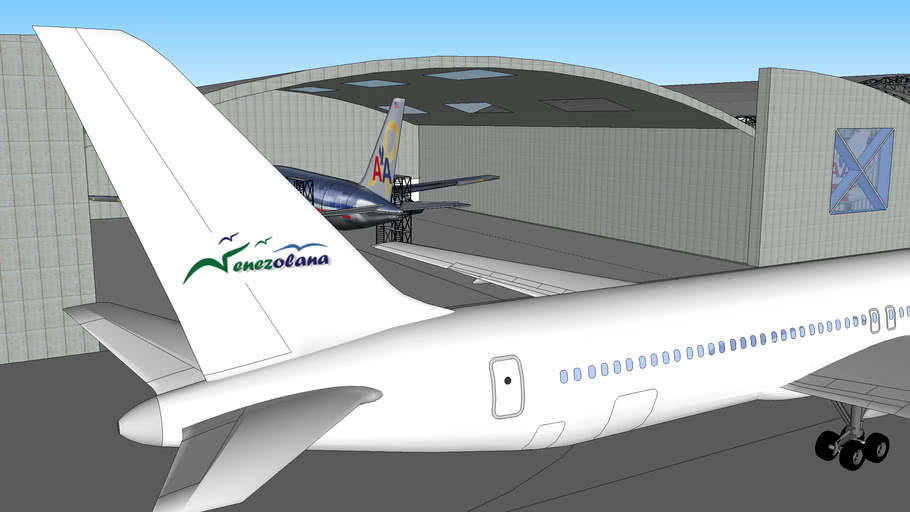 Hangares Hangars | 3D Warehouse