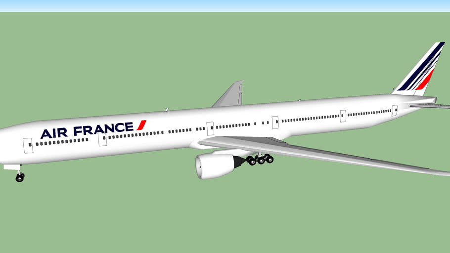 Air France - Boeing B777-400ER (B777X) | 3D Warehouse