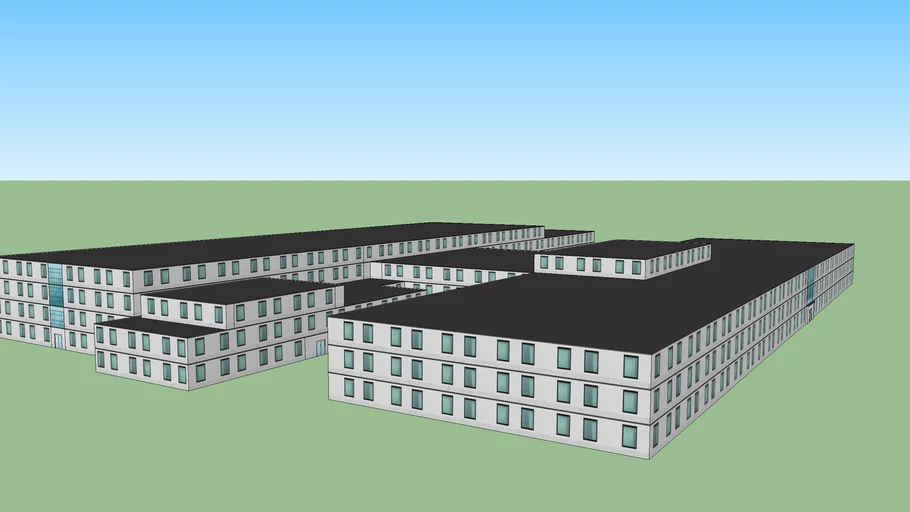 Large Office Complex | 3D Warehouse