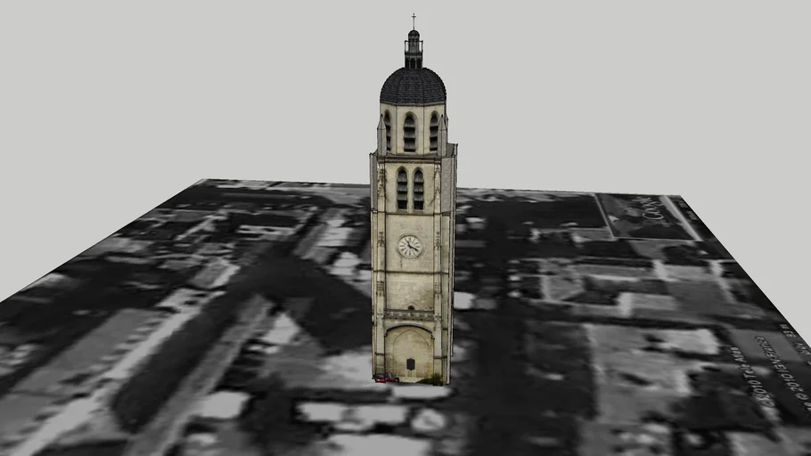 Clocher Saint Martin | 3D Warehouse