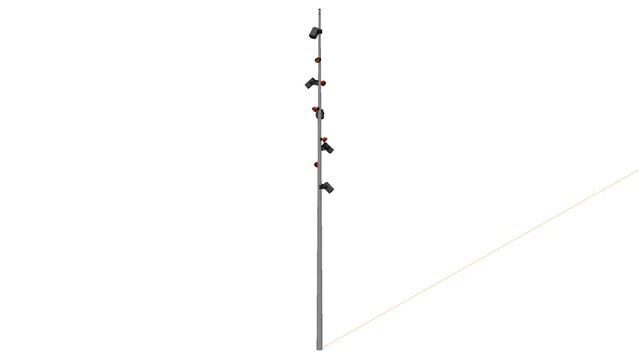 mât d'éclairage | 3D Warehouse