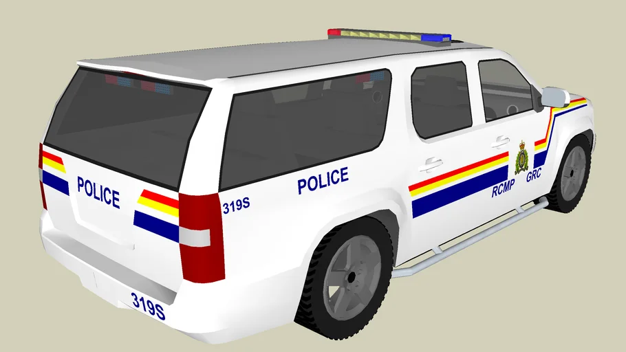 2008 RCMP Suburban ( CKC ) | 3D Warehouse