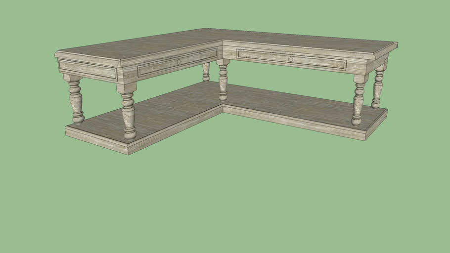 corner table | 3D Warehouse