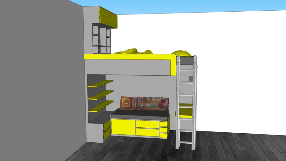 Kinan's DD Bed | 3D Warehouse