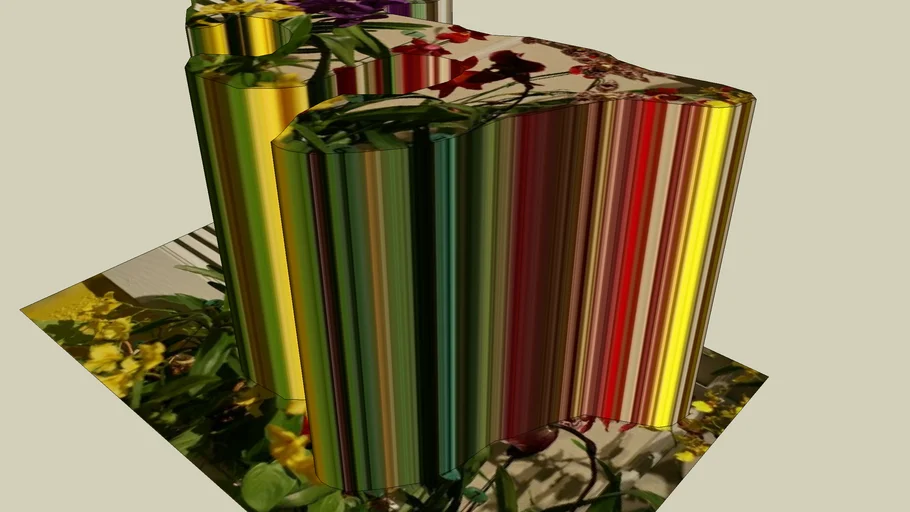 Extrusion Color Patterns Example 2 | 3D Warehouse