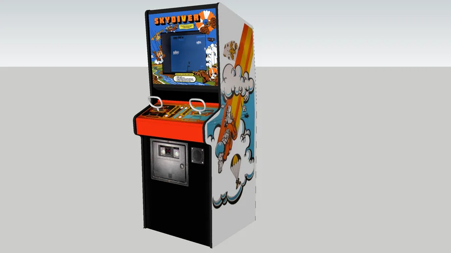 Skydiver arcade game | 3D Warehouse