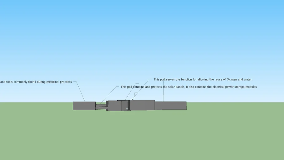 Biosphere 3 Model Flores 7-8 | 3D Warehouse