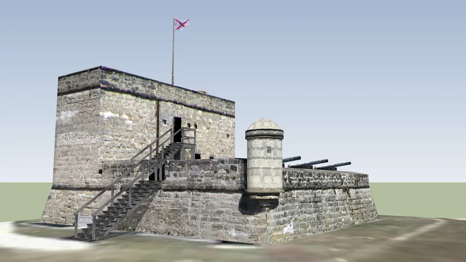 Fort Matanzas | 3D Warehouse