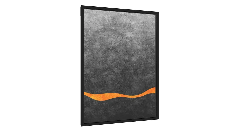 Quadro Yellow Line - Galeria9, por Renato Kolberg | 3D Warehouse