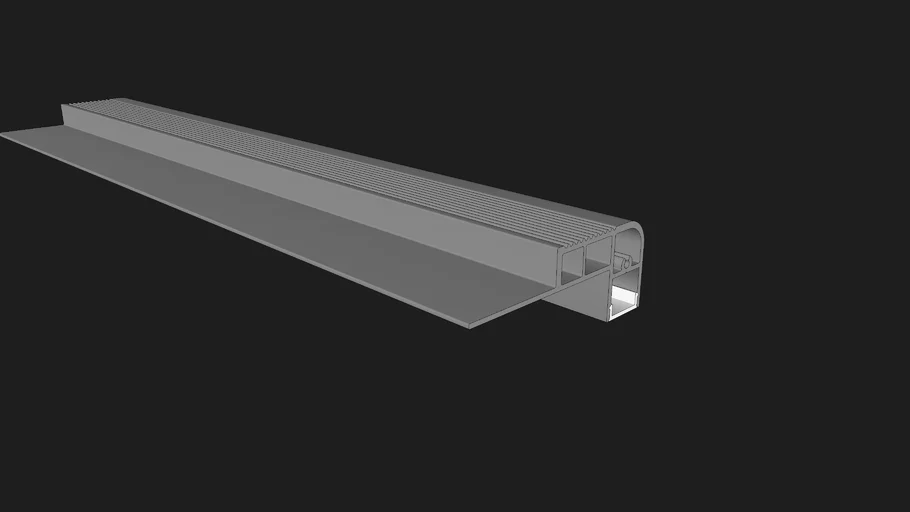 STP6826F EnoLight Anti-Slip Tile Stair Nosing Down Lighting | 3D Warehouse