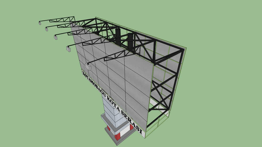 Billboard design ilustrasi | 3D Warehouse
