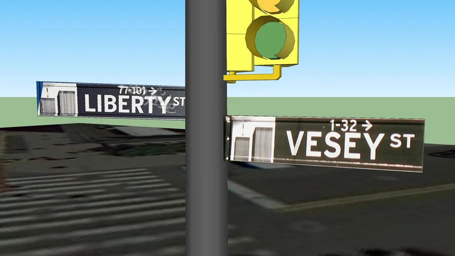 WTC Street Traffic Light | 3D Warehouse