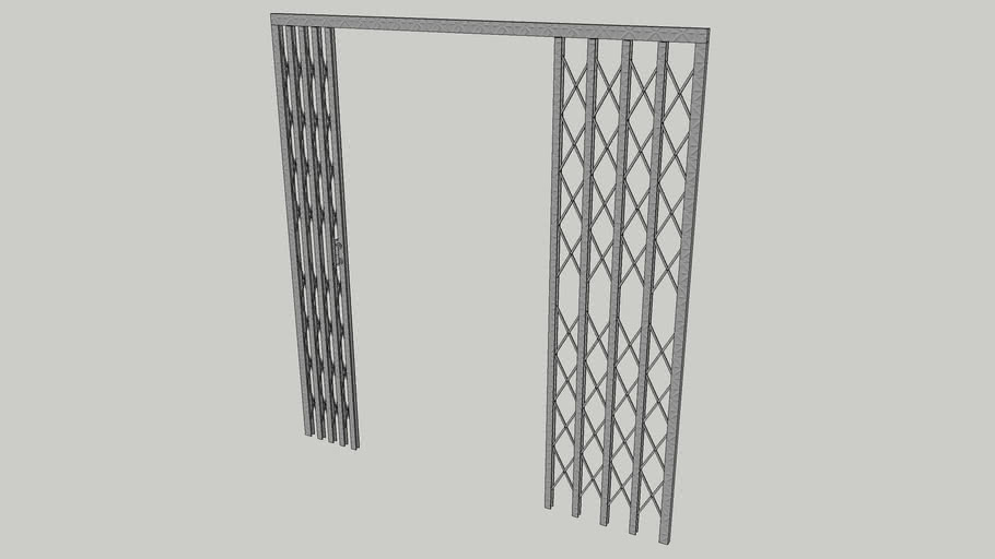 Scissor Gate | 3D Warehouse