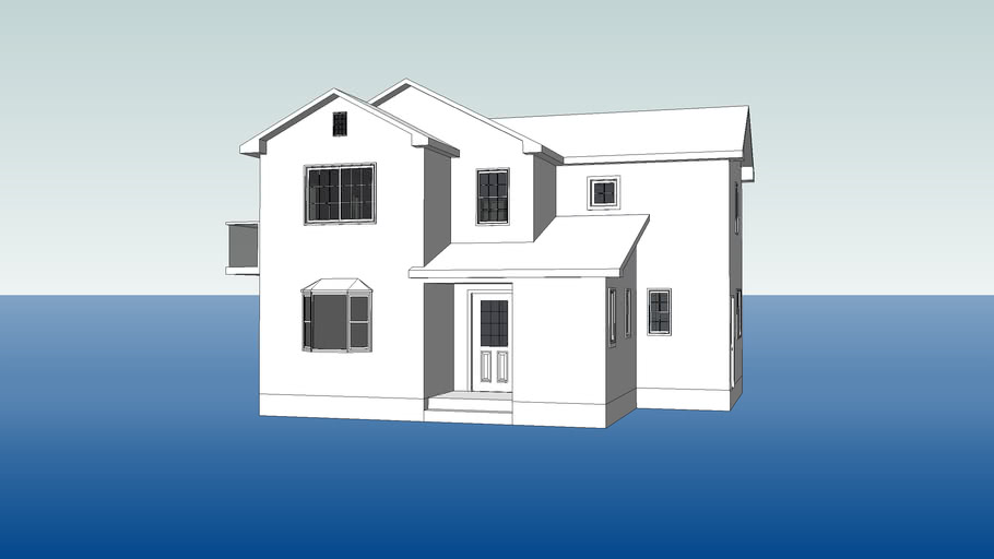 standard model house E | 3D Warehouse