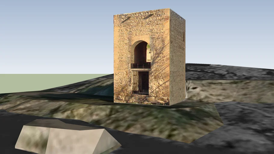 Torreón del Baño de la Cava. Toledo. | 3D Warehouse