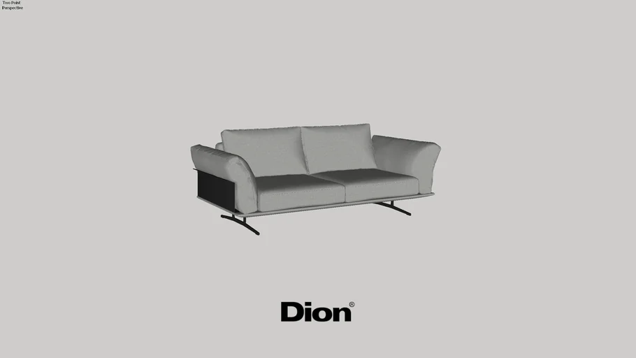 Dion SLOW S3 - sofa 219 | 3D Warehouse