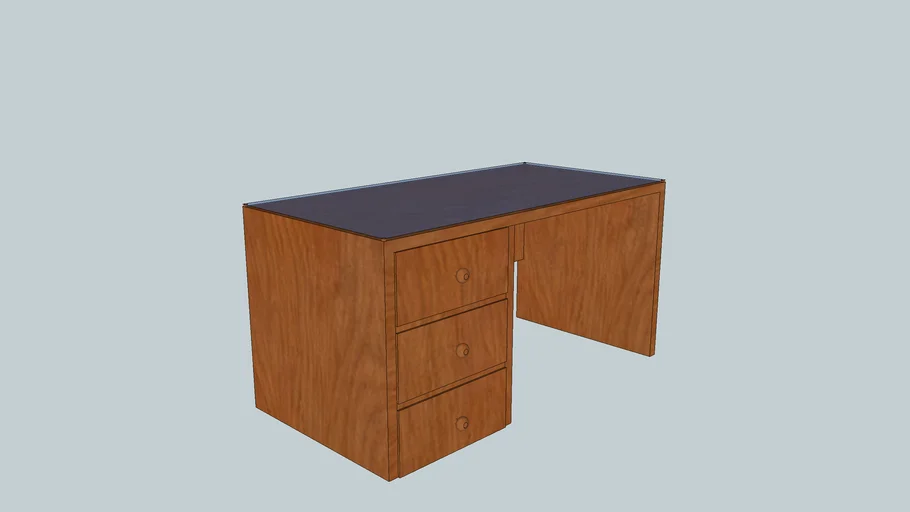 Modern Desk | 3D Warehouse