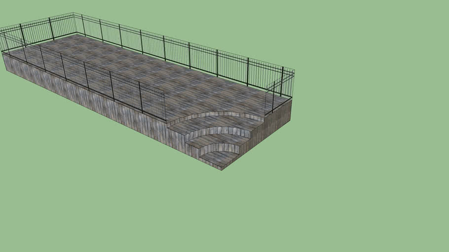 Simple Deck | 3D Warehouse