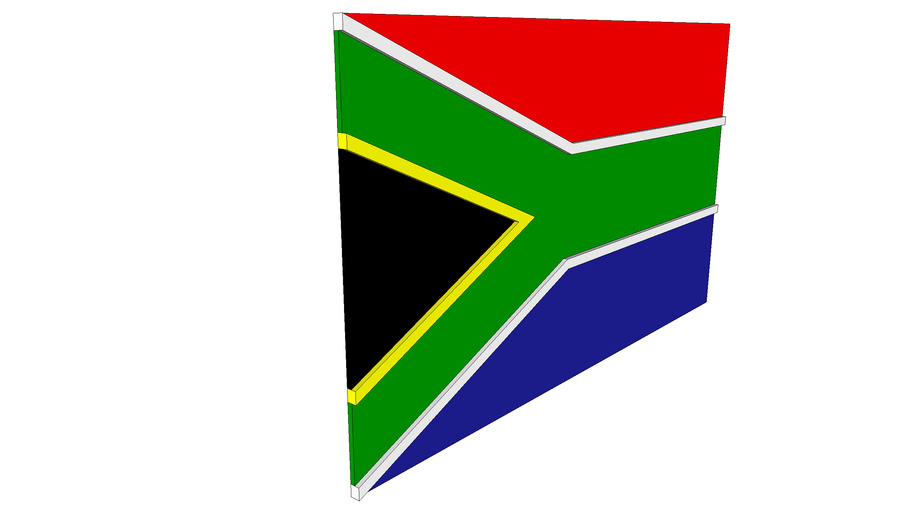 South African Flag | 3D Warehouse