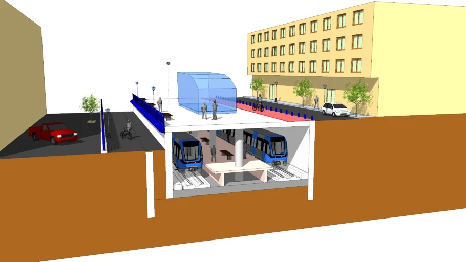 Subway station | 3D Warehouse