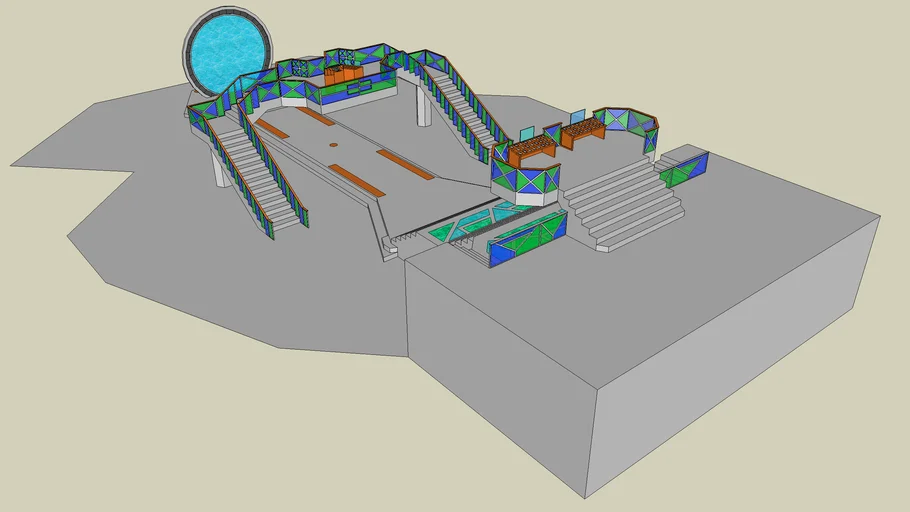 Atlantis Gate Room | 3D Warehouse