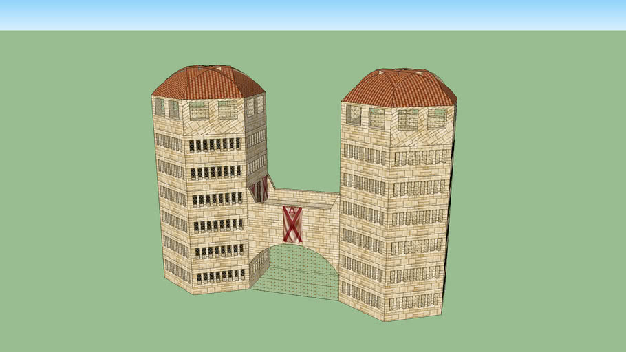 Colonial gate | 3D Warehouse