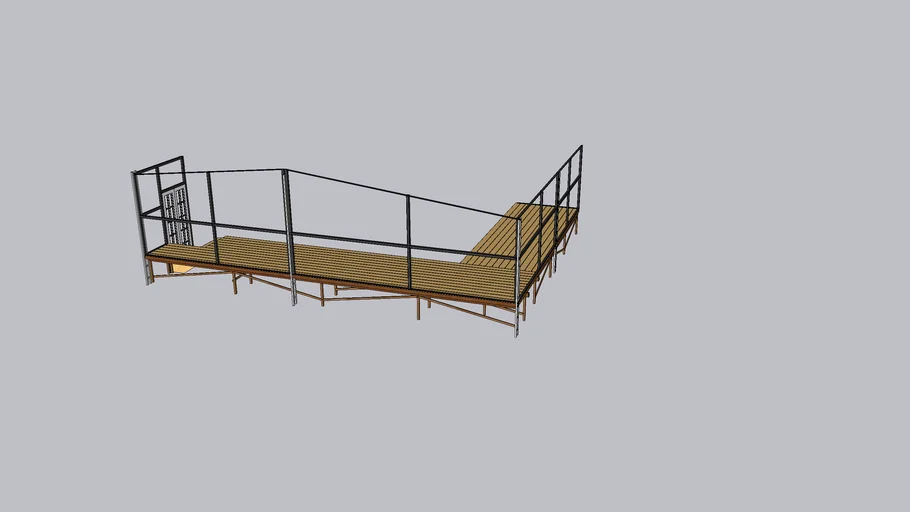 Deck com screen | 3D Warehouse