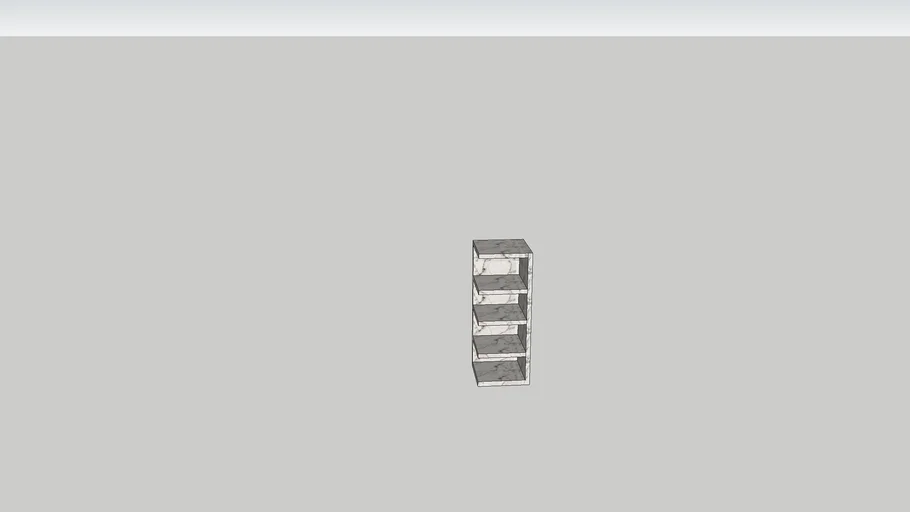 SIMPLE SHELF DESIGN | 3D Warehouse