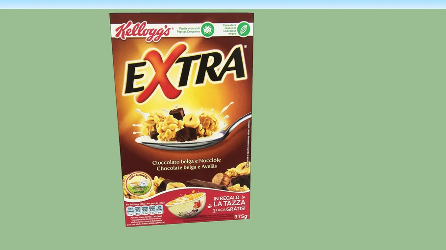 Kellogg's Extra | 3D Warehouse
