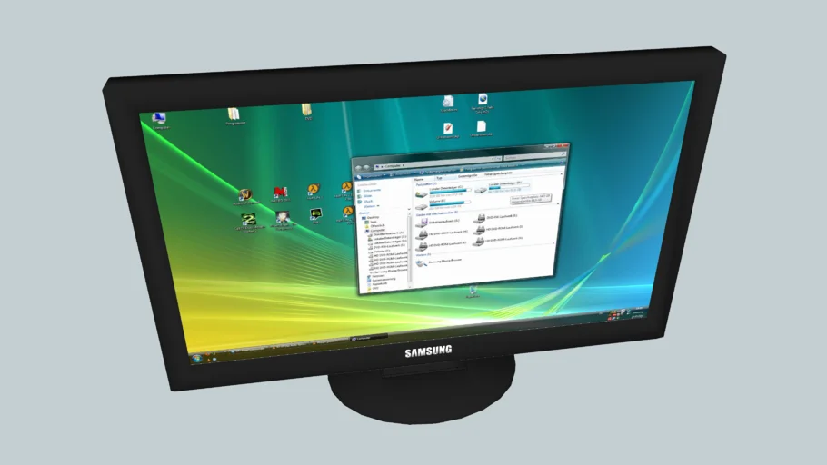Monitor ' Samsung SyncMaster 2494 HS ' | 3D Warehouse