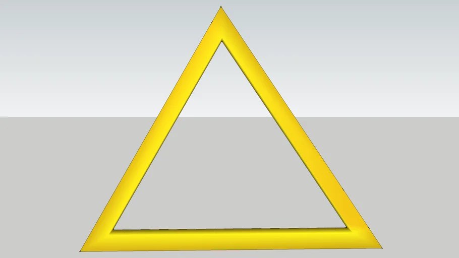 Triangulo simple 3D | 3D Warehouse