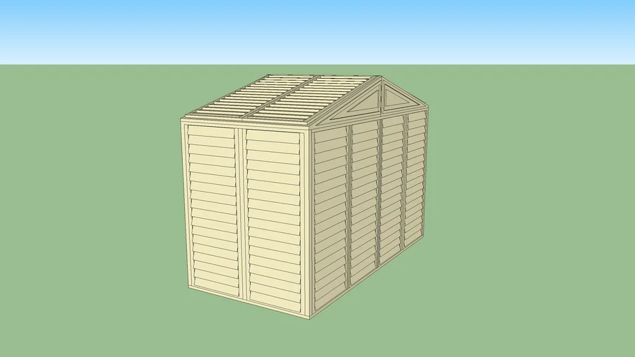 Duramax Woodbridge 10x5 Shed | 3D Warehouse