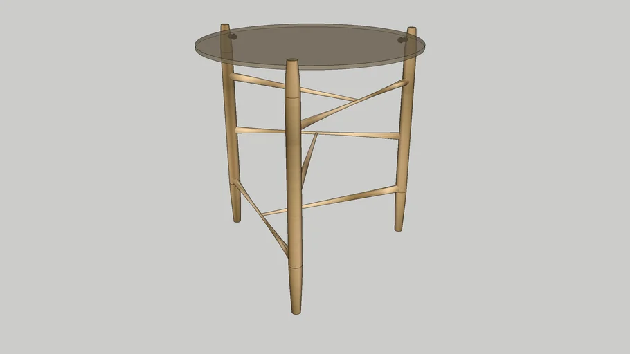SHEER STACK ACCENT TABLE BARBARA BARRY No. BA3374 | 3D Warehouse