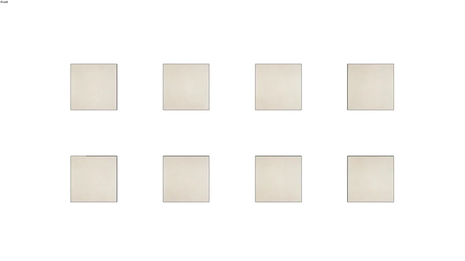 VIA DURINI OFF WHITE 90X90 NAT RET - PORTOBELLO | 3D Warehouse