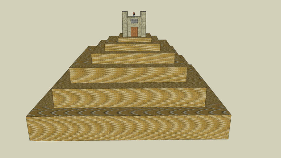 Bryce on a giant castle on a pyramid | 3D Warehouse