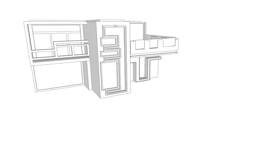 Modern-house.skp | 3D Warehouse